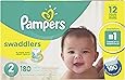 Diapers Size 3 - Pampers Swaddlers Disposable Baby Diapers, 160 Count ...