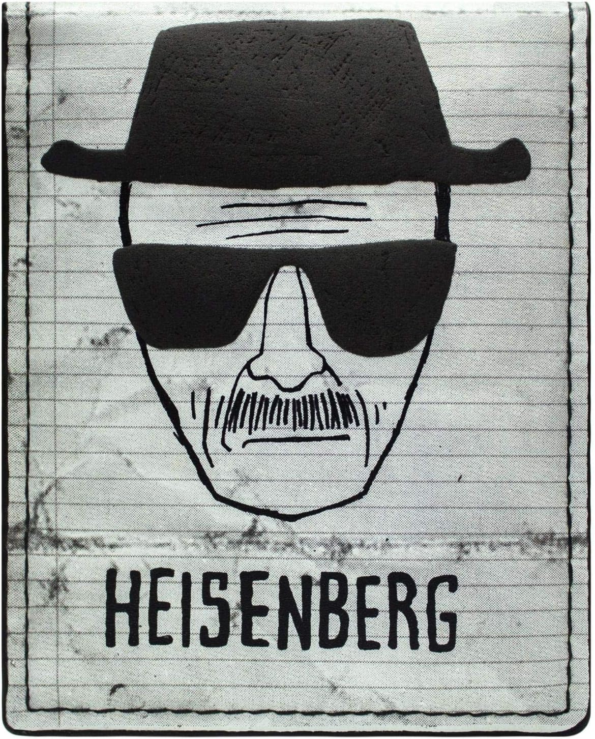 AMC Breaking Bad Bi-Fold Walter White Heisenberg ID and Card Wallet ...