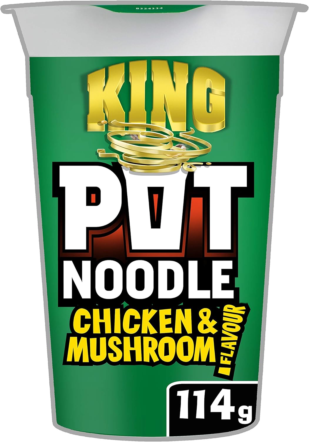 Pot Noodle Chicken and Mushroom Flavour, King Pot Size, Quick Filling ...