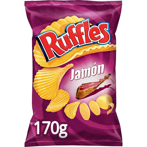 las RUFFLES JAMON lleva JAMON de verdad? se las puede comer un MORO ...