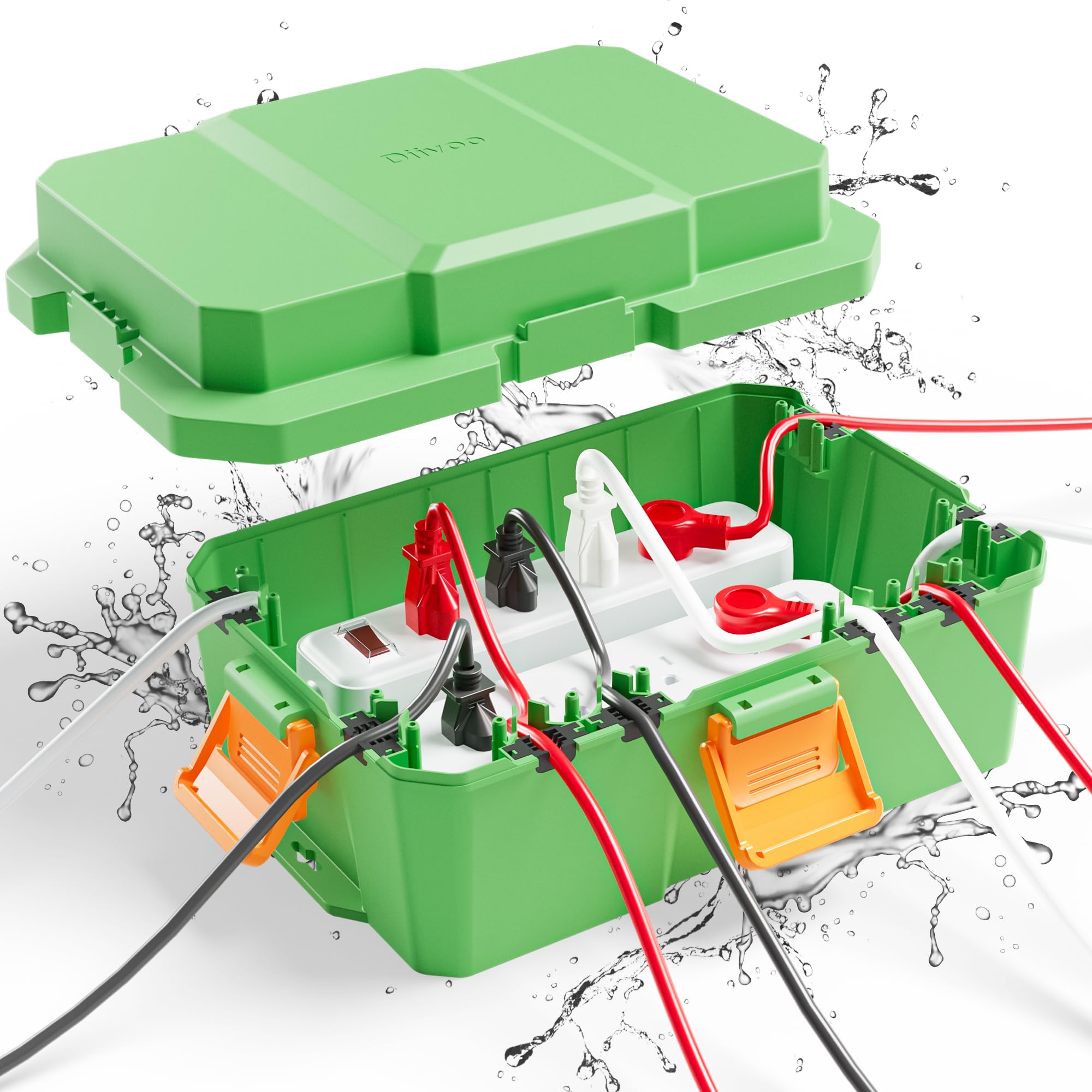 Diivoo Large Outdoor Electrical Box Waterproof, IP54 Weatherproof ...