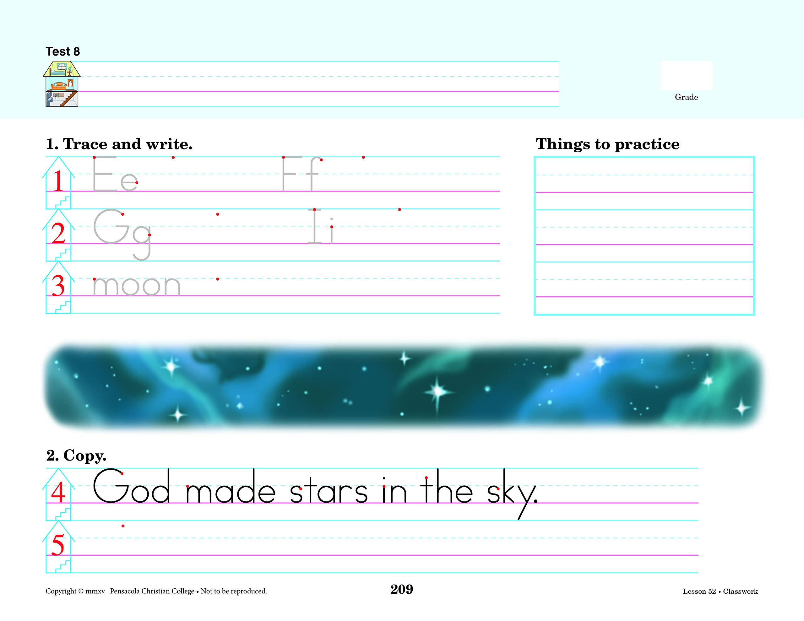 Mua Writing with Phonics 1 Manuscript- Abeka 1st Grade 1 Manuscript ...
