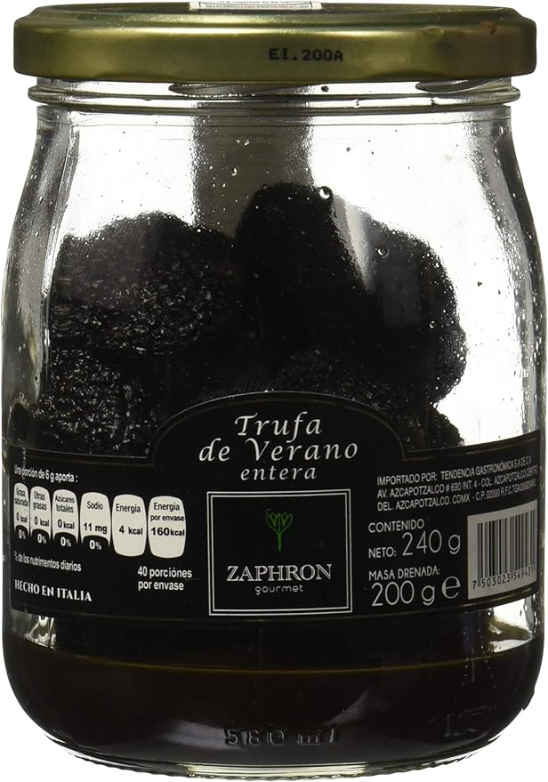 Zaphron Trufa Negra Entera: Amazon.com.mx: Alimentos y Bebidas