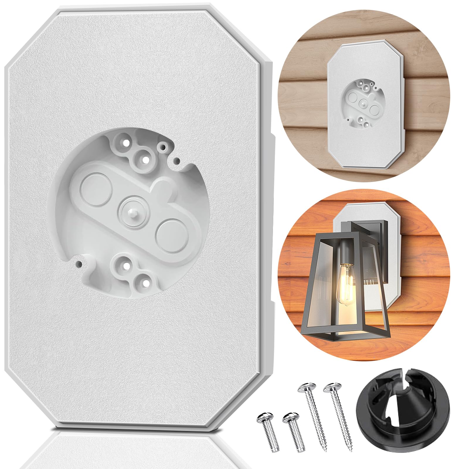 Mua ziyue Siding Mounting Block, Vinyl Siding Mounting Kit Outlet Box ...