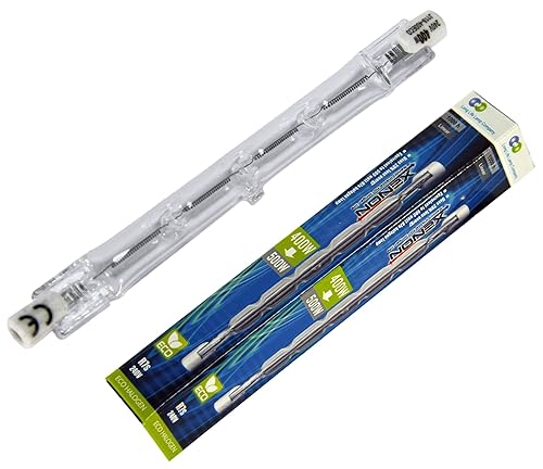 Philips EcoHalo Halogen R7s 400 W Warm White Light Bulb (500 W ...