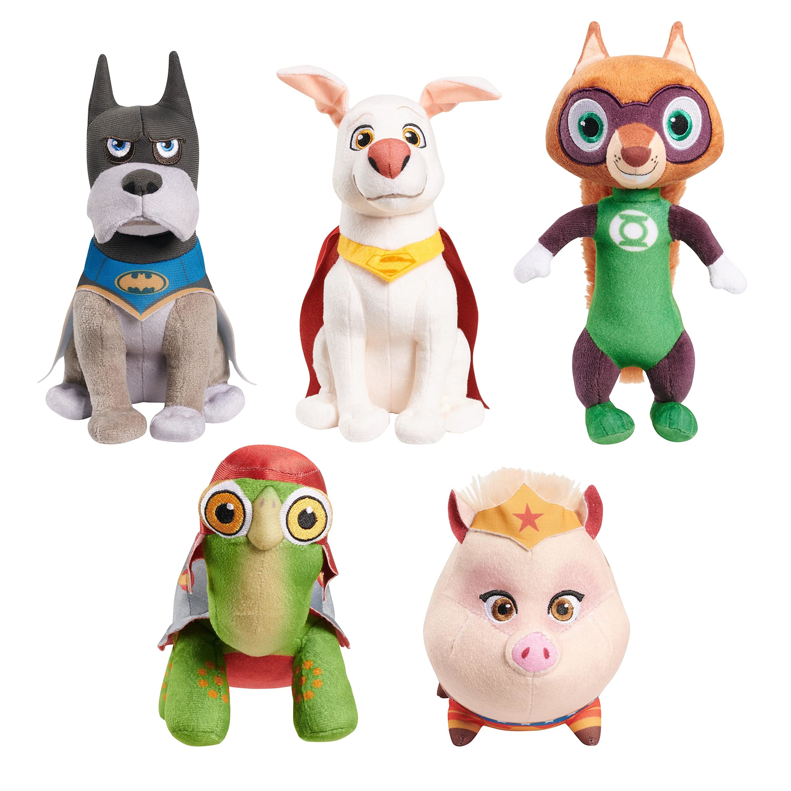 Mua DC SUPER-PETS Small Plush 5-Piece Set Stuffed Animals, Kids Toys ...