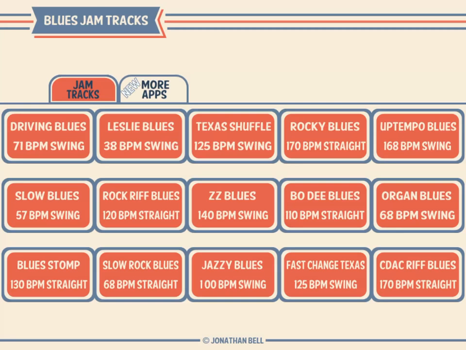 Blues Jam Tracks for Guitar - App on the Amazon Appstore