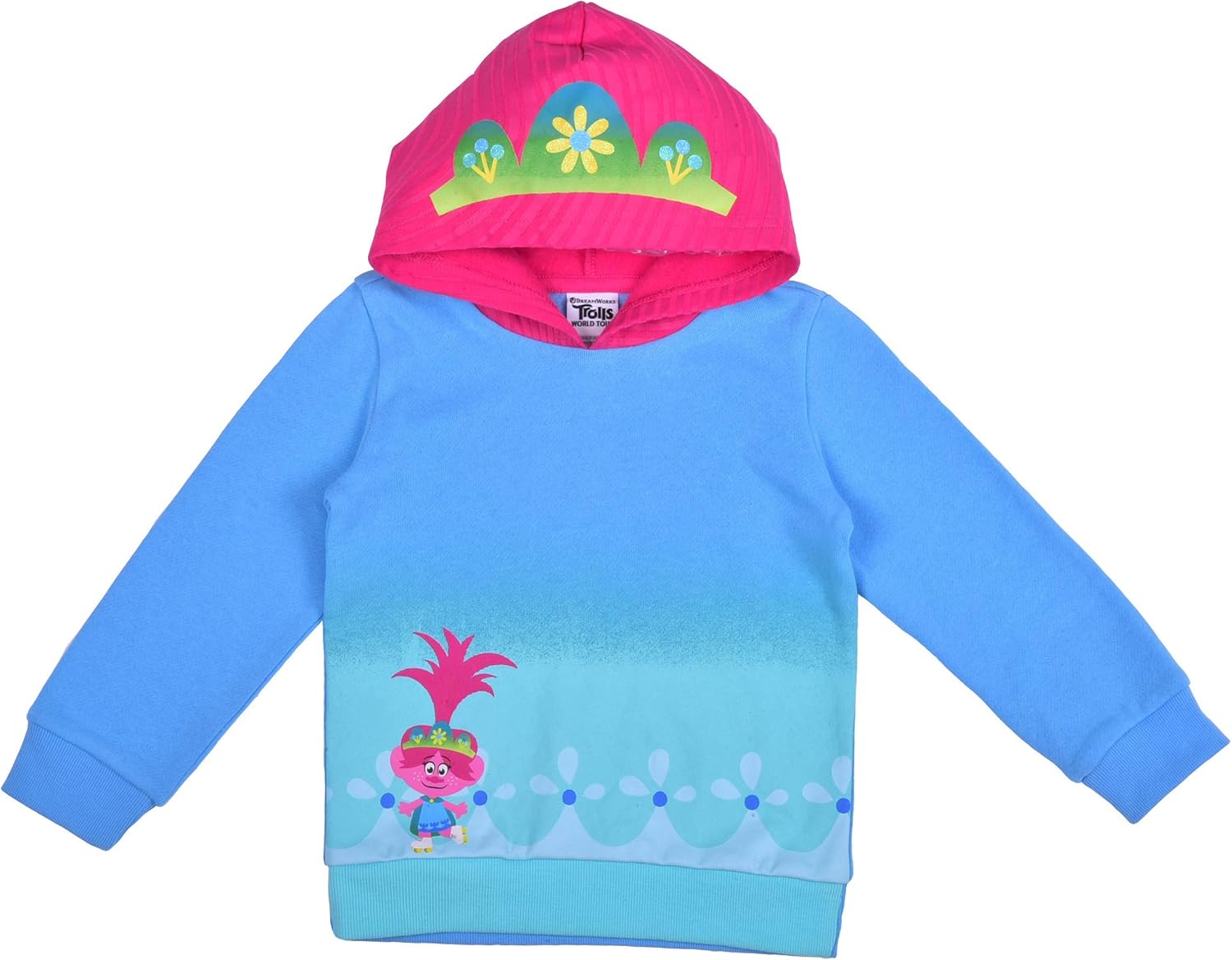 Amazon.com: Universal Trolls World Tour Girl's Queen Poppy Fashion ...