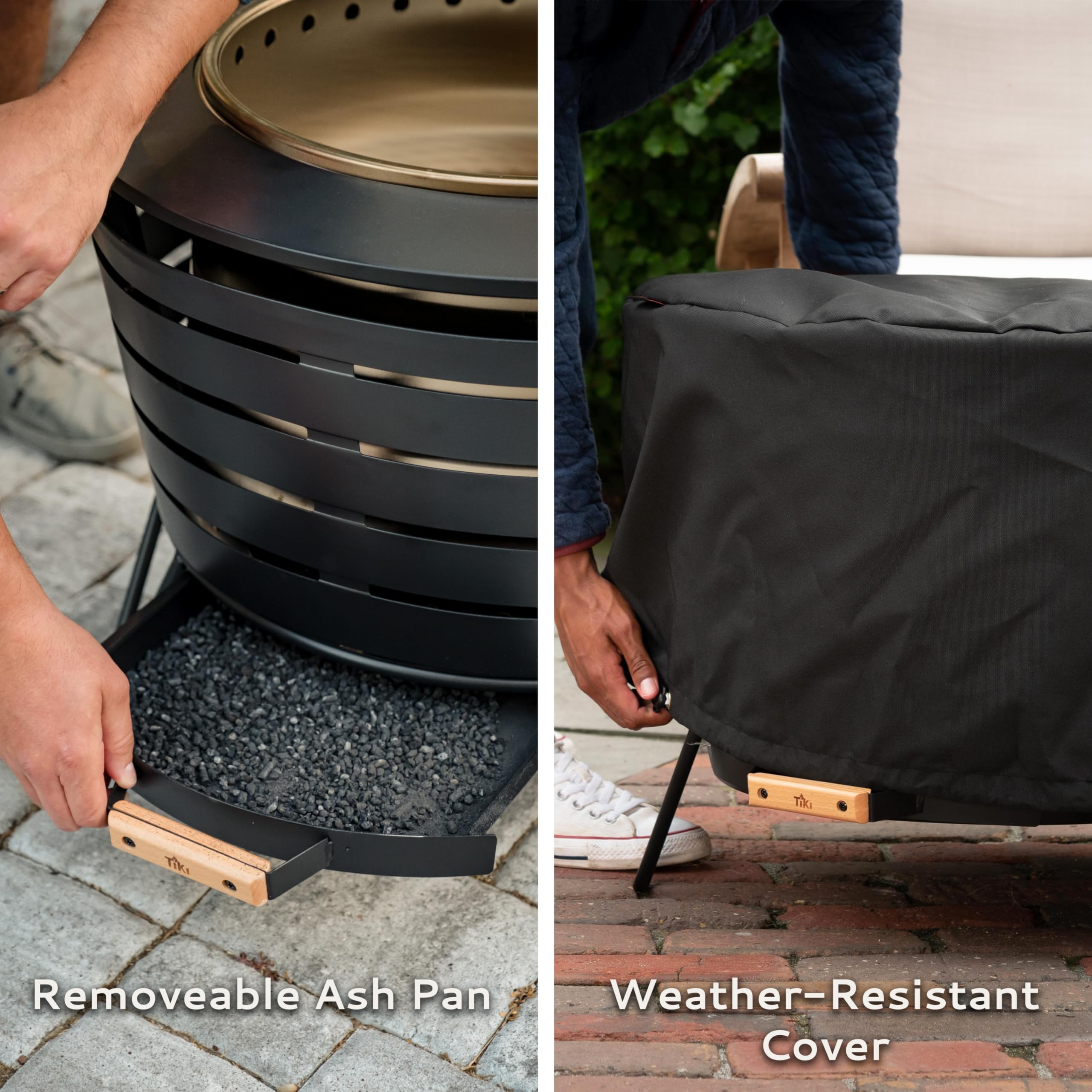 Mua Brand Smokeless 25 in. Patio Fire Pit, Wood Burning Outdoor Fire ...