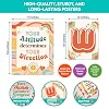 Decorably 15 Retro-Themed Groovy Welcome Signs for Classroom, Matte ...