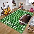 Amazon.com: Osimiccp Football Rug for Bedroom 3'x5' Non Slip Football ...