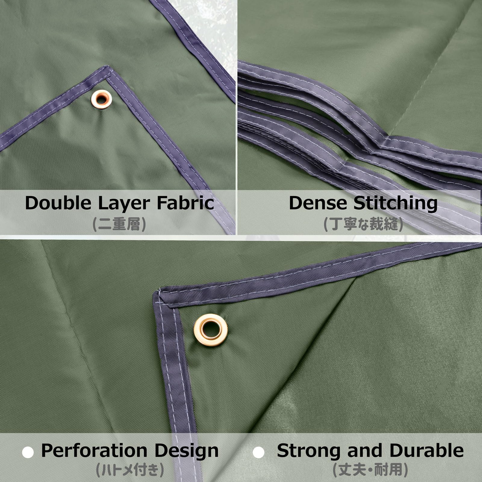 Azarxis Waterproof Camping Tent Tarp Hammock Rain Fly Footprint Ground ...