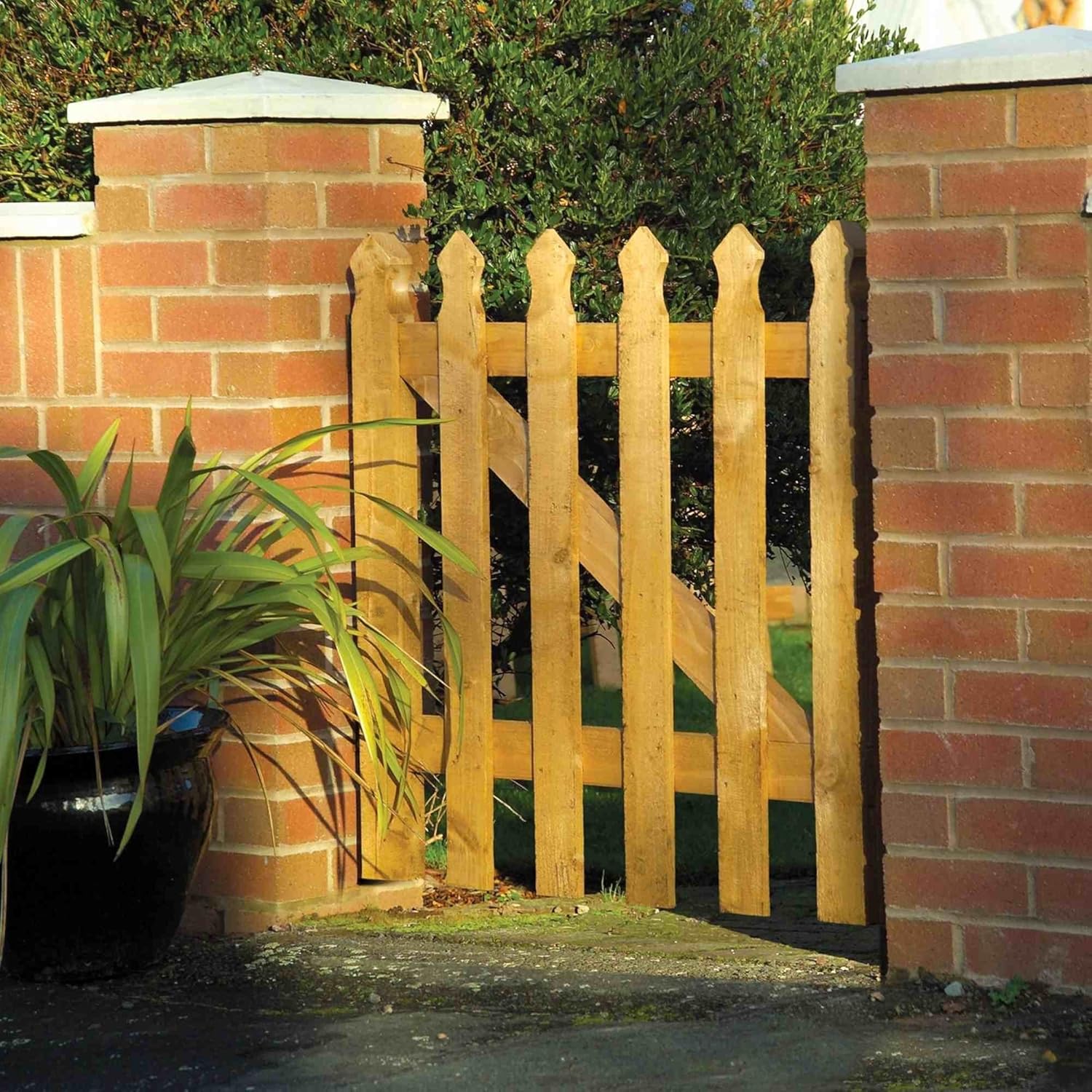 Grange Tulip Palisade Gate 0.9m: Amazon.co.uk: Garden & Outdoors