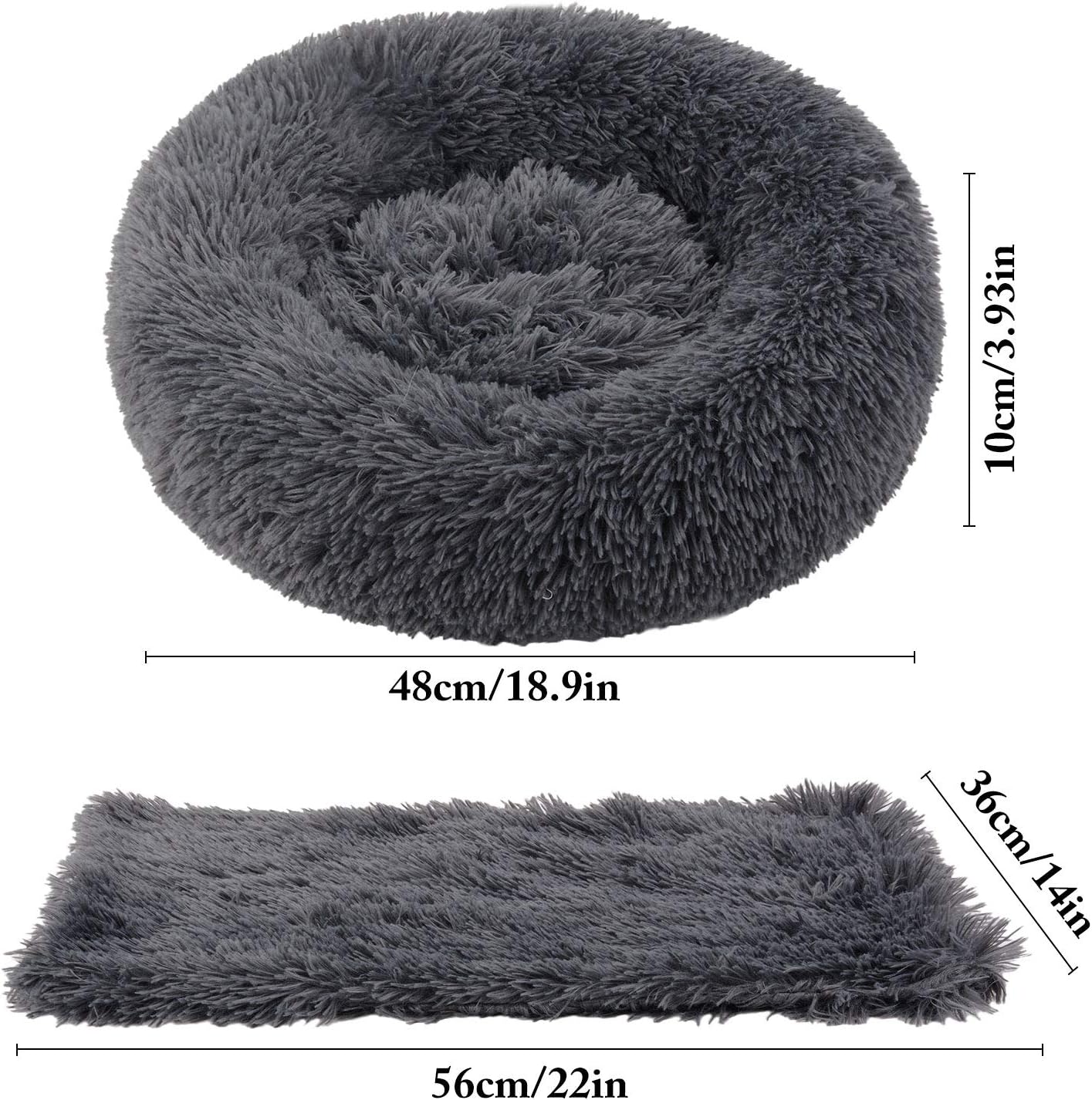 Lit de Chat, 3PC lit pour Animal lit Doux/panier chien/panier chat/Lits ...