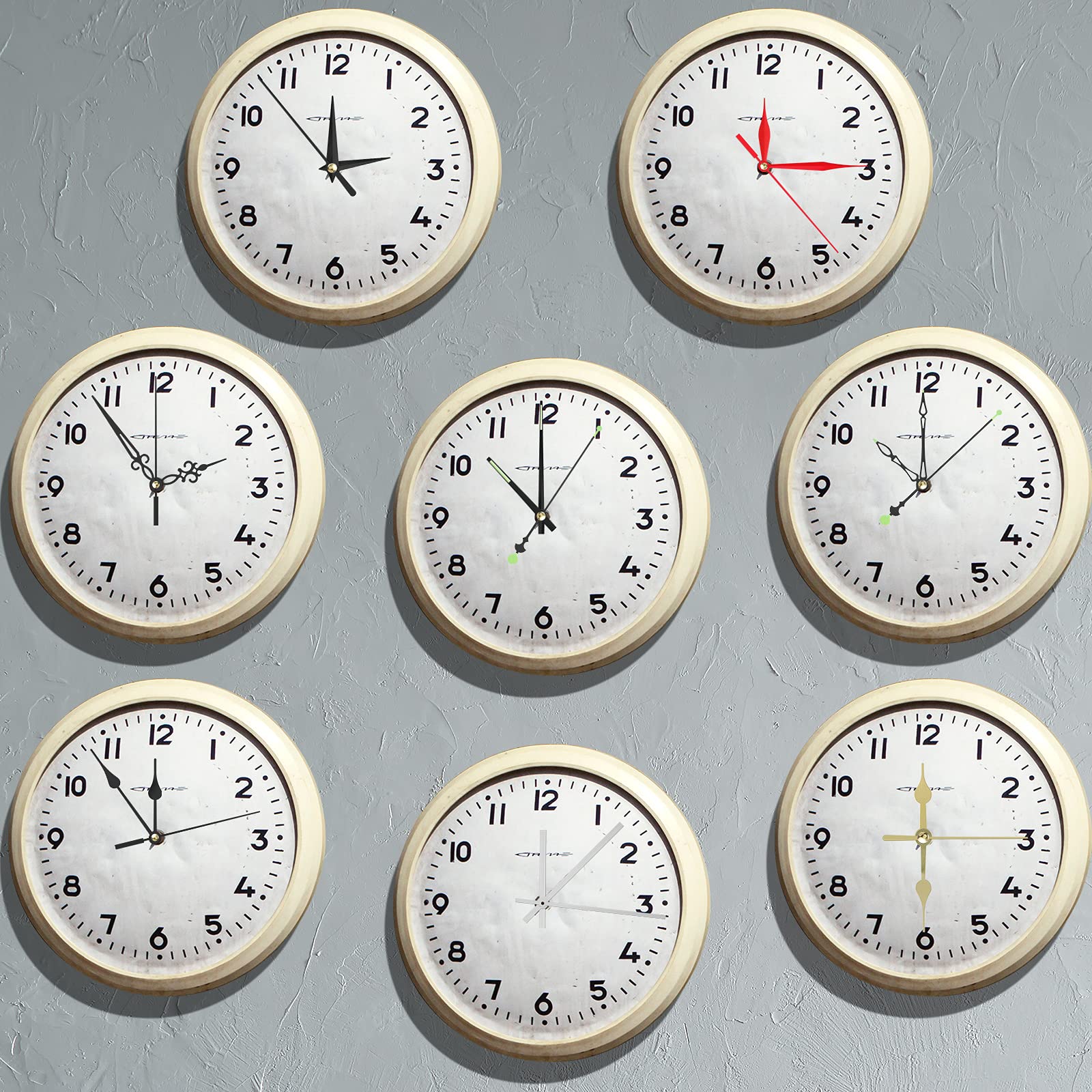 Mua 6 Pieces High Torque Clock Movements Long Shaft Clock Movement ...