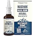 Amazon.com: Nasomin® Nasal Iodine – Nasal Antiseptic Spray – Neutralize ...