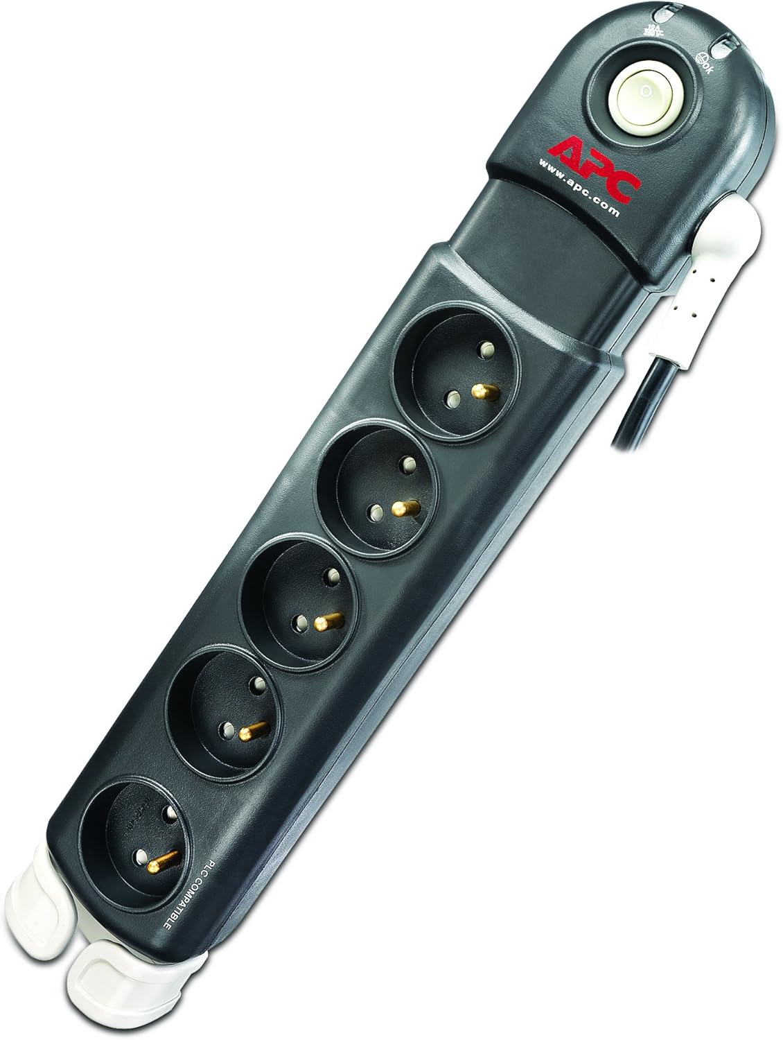 APC Surge Arrest Essential - PL5B-FR - 5 prises - 1 prise compatible ...