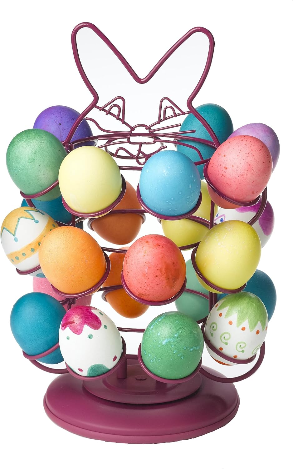 Amazon.com | Nifty Easter Egg Carousel, Pink: Easter Decorations ...