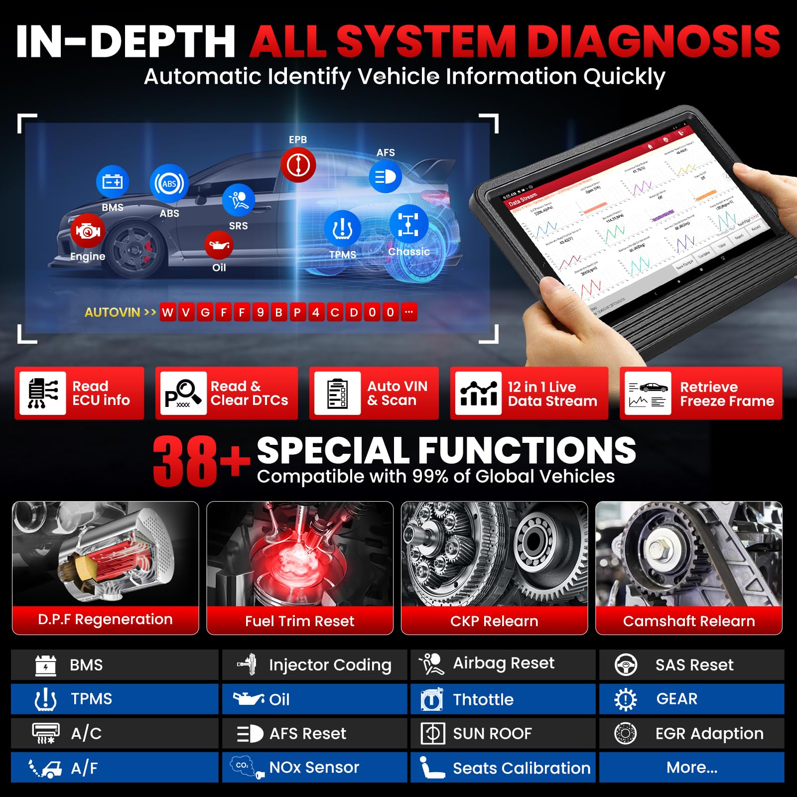 Mua LAUNCH X431 V Pro 5.0 Elite 2025 New Gen. Oem Bluetooth ...