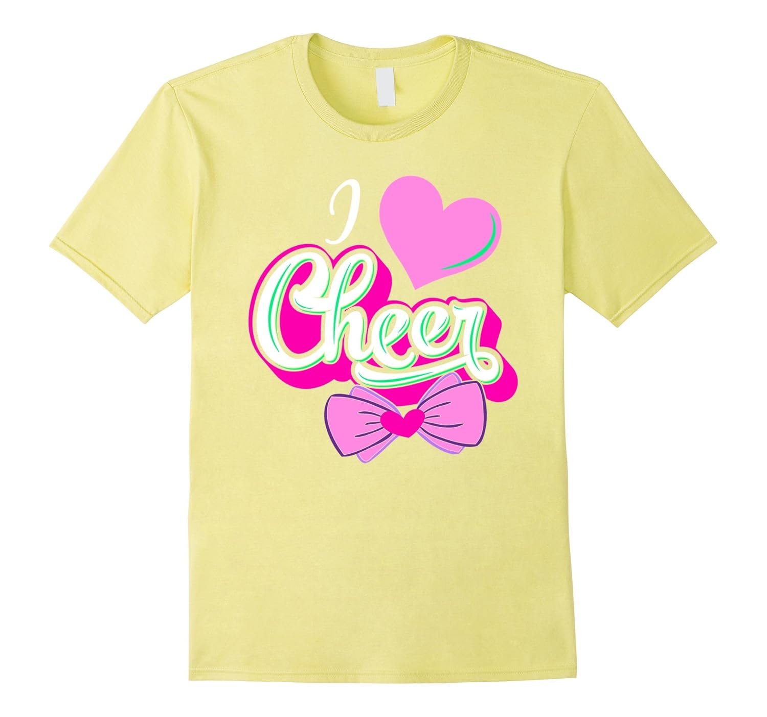 Love Cheer Shirts For Teen Girls Cheerleader T Shirt-PL – Polozatee