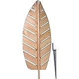 dobar Pflanzen-Rankhilfe Design in Blattform, Rankgitter aus Holz, XXL ...