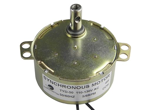 CHANCS Rotation TYD-50 Synchronous Motor AC 110V 50/60Hz 5-6r/min CCW ...