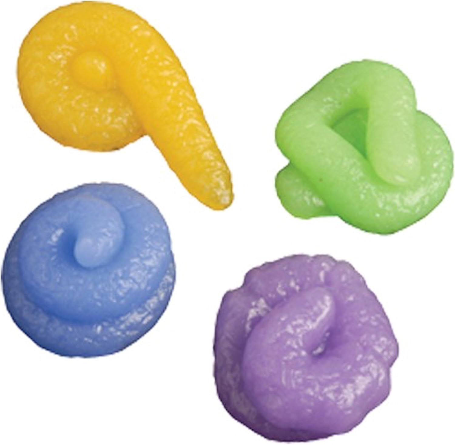 One Assorted Color Glow In The Dark Stretchy Poop Toy: Amazon.co.uk ...