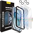 Amazon.com: JESOHO Screen Protector for iPhone 15 Plus [6.7 Inch],2 pcs ...