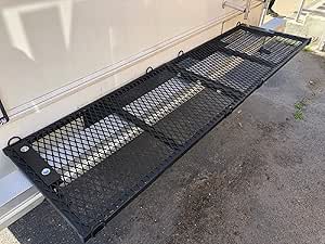 EZ Lite Campers RV Bumper Storage Rack Heavy Duty Steel with Rugged ...