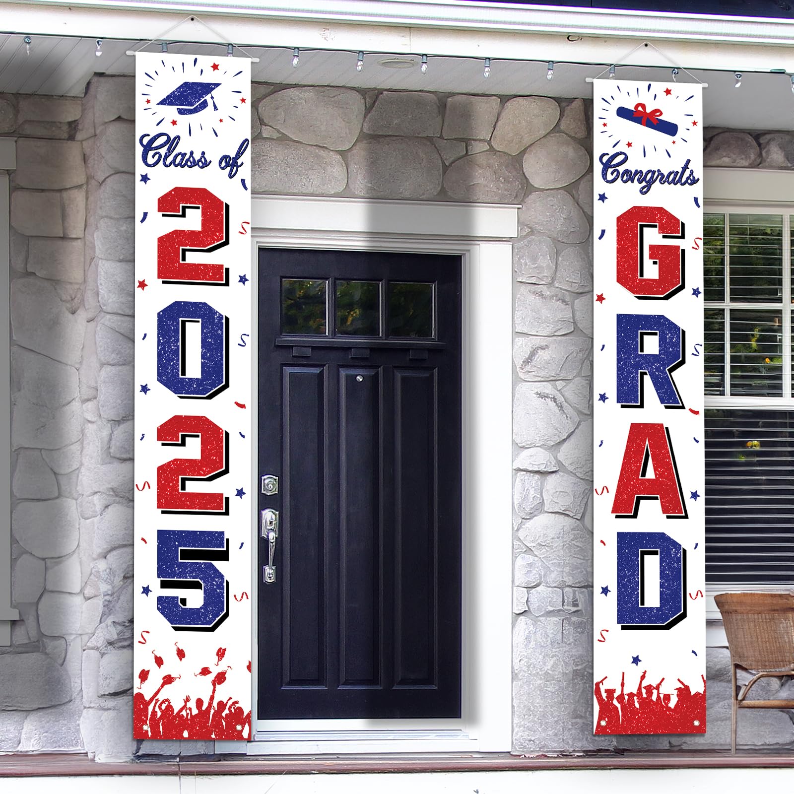 Graduation Decorations 2025, Graduation Banner Class of 2025, Hanging ...