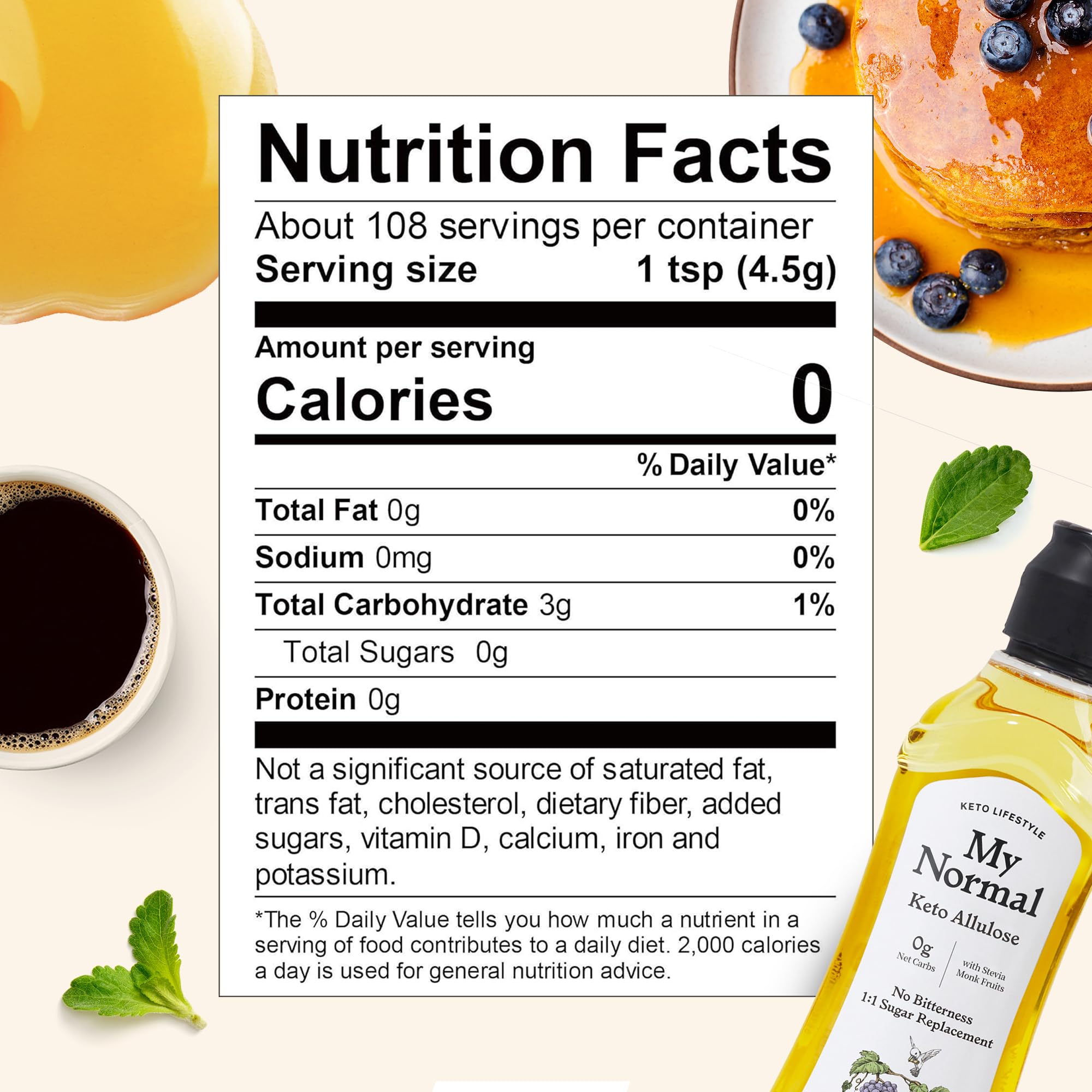 Mua My Normal Keto Allulose 17.1 Fl Oz - Allulose, Monk Fruit and ...