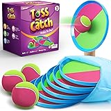 Amazon.com: Aoibrloy 3 Set Toss Catch Ball Set, Catch Game Toys ...