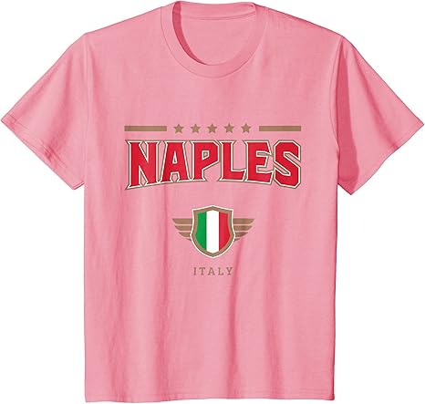 Amazon.com: Naples Italy T Shirt Italian Souvenir Jersey: Clothing