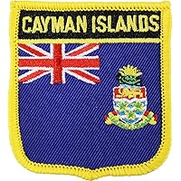 Amazon.com: Flagline Cayman Islands - Country Shield Patch : Arts, Crafts & Sewing