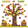 Amazon.com: BeYumi Fall Harvest Bulletin Board - 88Pcs Fall Bushels of ...