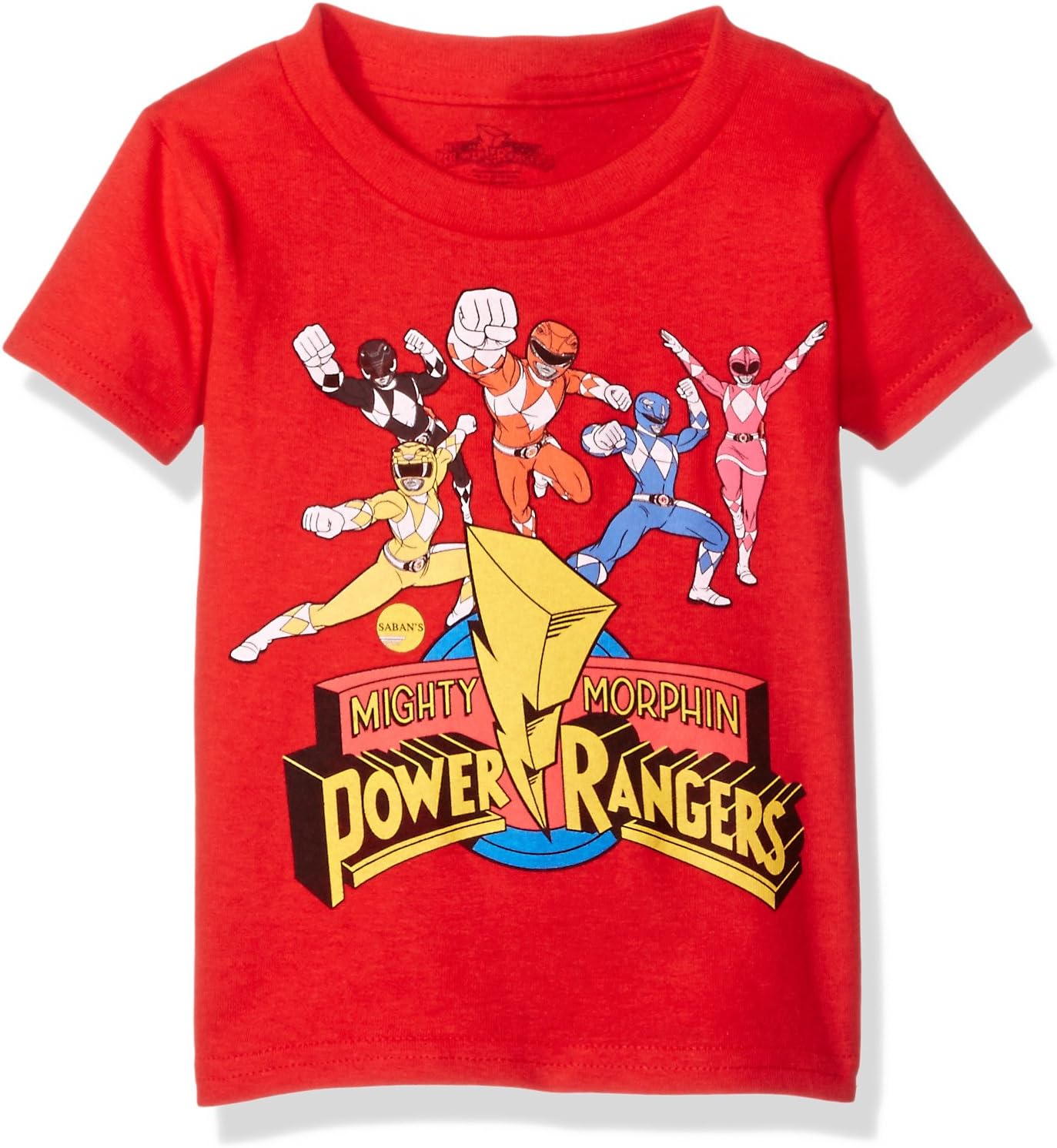 Power Rangers Playera de Manga Corta Camiseta para Niños: Amazon.com.mx ...