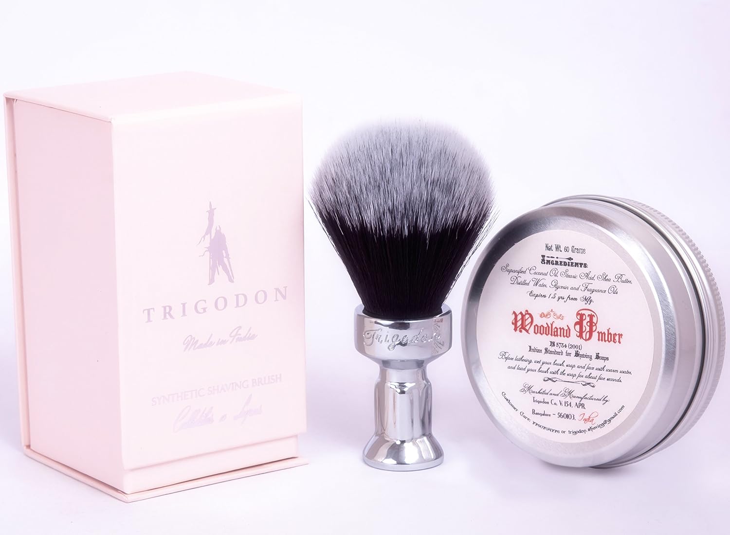 Buy Trigodon Woodland Umber Luxury Shaving Soap and Calliditas Shaving ...