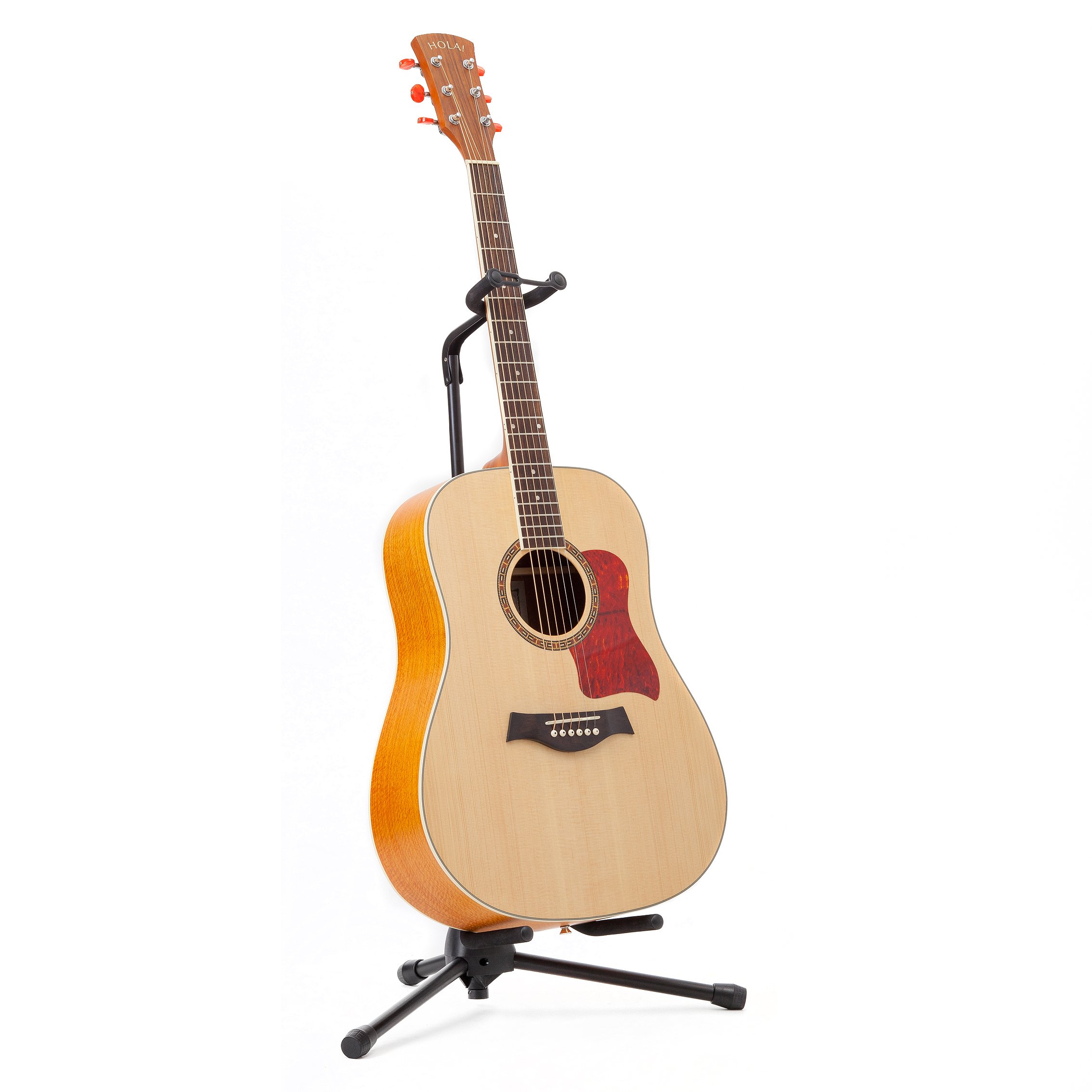 Universal Guitar Stand by Hola! Music - Fits Acoustic, Classical ...