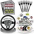 Amazon.com: Grencian 96Pcs Drivers License 16th Birthday Party ...
