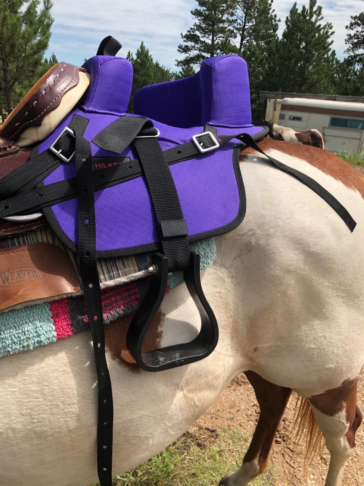 $15/mo - Finance HILASON Western Horse Saddle Buddy Seat for Kids ...