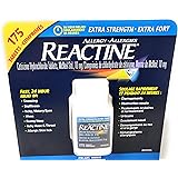 Reactine Extra Strength Antihistamine Tablets 10mg, 24 Hour Relief ...
