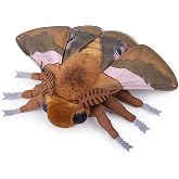 Amazon.com: Frankiezhou Home Luna Moth Plush Toy, Lifelike Luna Moth ...