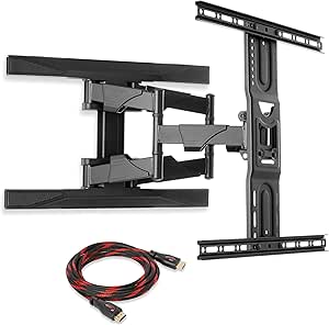 Amazon.com: Heavy-Duty Full Motion TV Wall Mount - Articulating Swivel ...