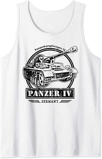 Amazon.com: Panzer IV Tank - WW2 German Panzer Tank Top: Clothing