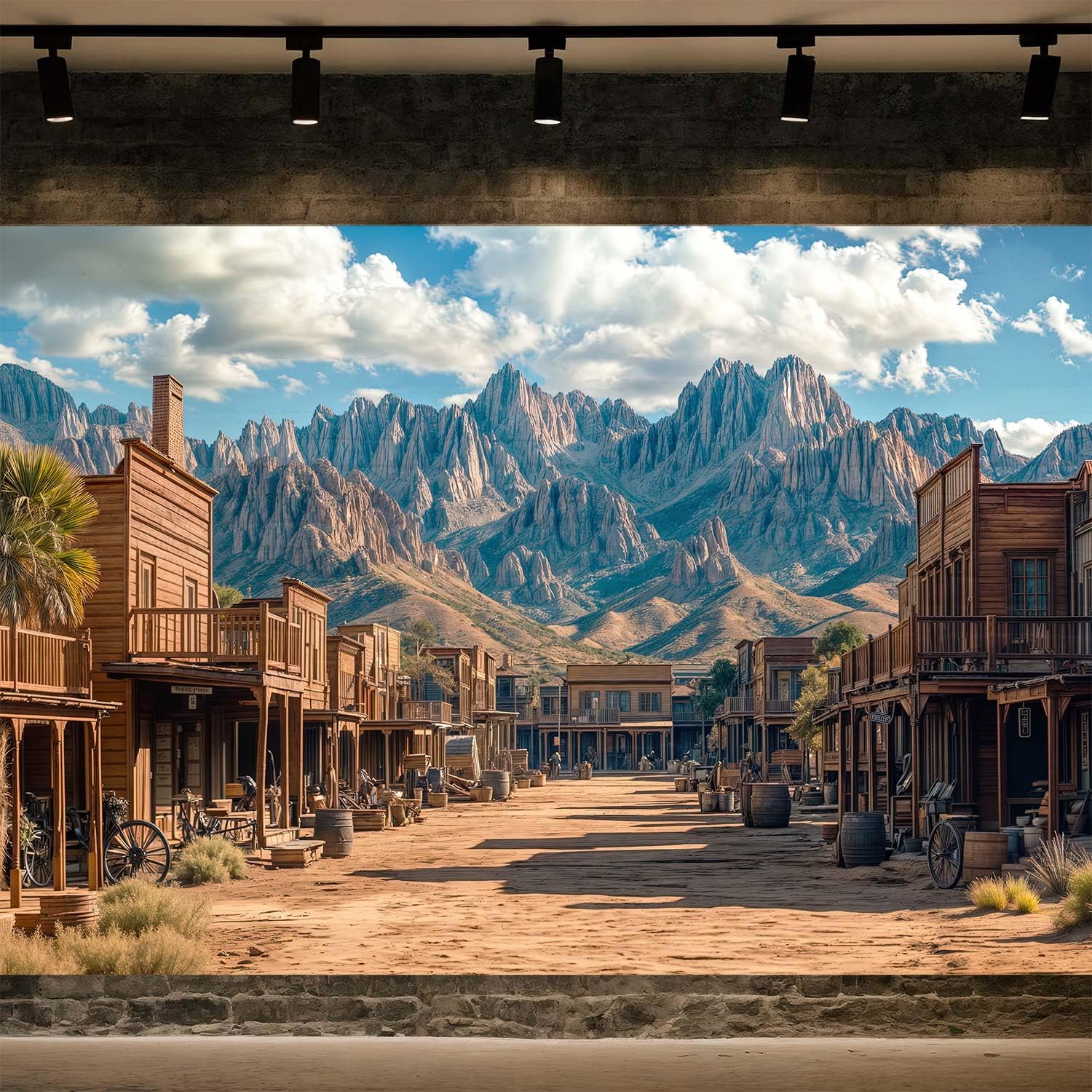 7X5ft Western Backdrop for Photoshoot Wild West Town Western Cowboy ...