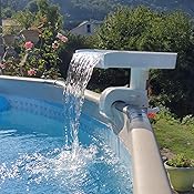 INTEX Cascade pour piscine LED Multicolore: Amazon.fr: Jardin