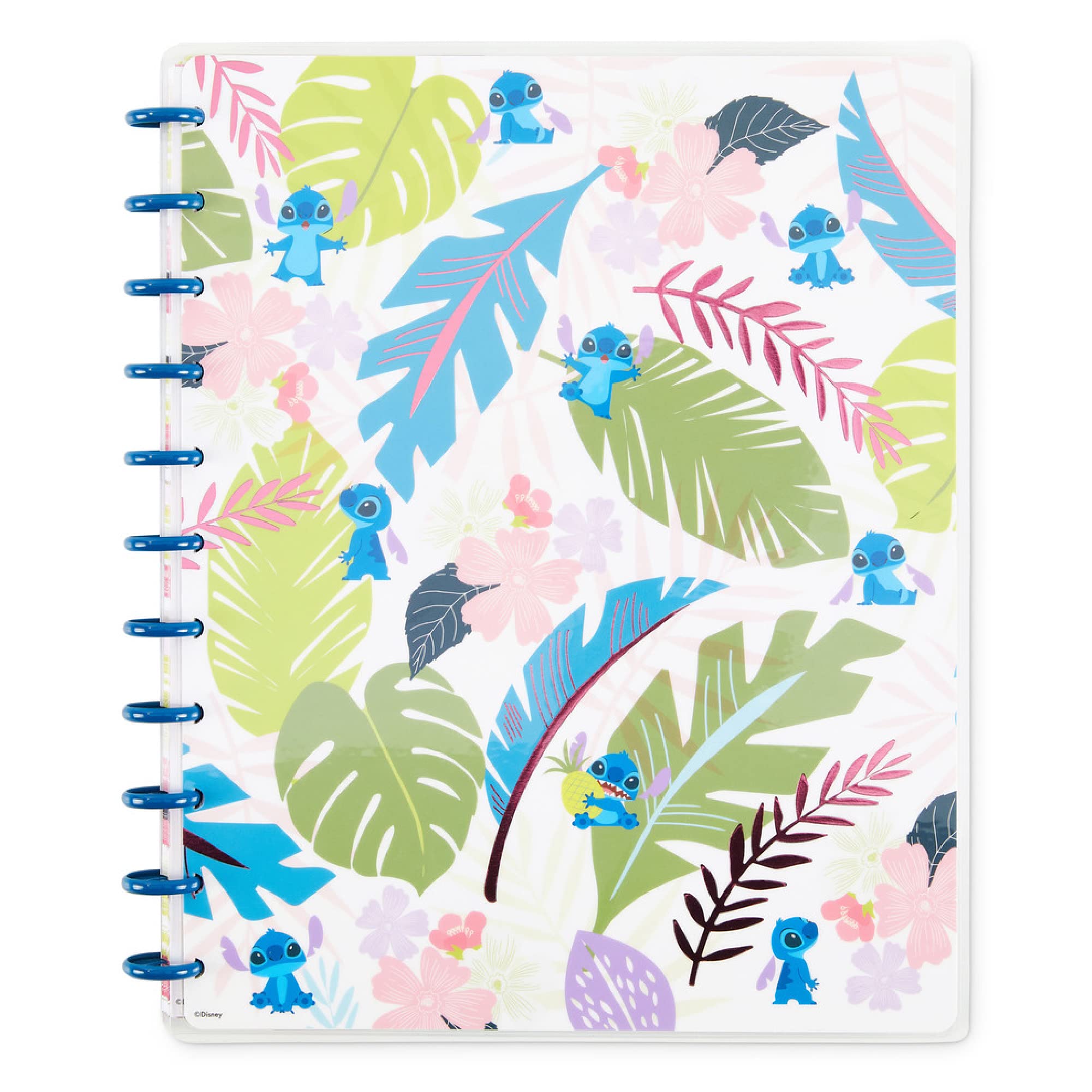 Happy Planner Disney Aloha Stitch Notebook, Lilo and Stitch Undated ...