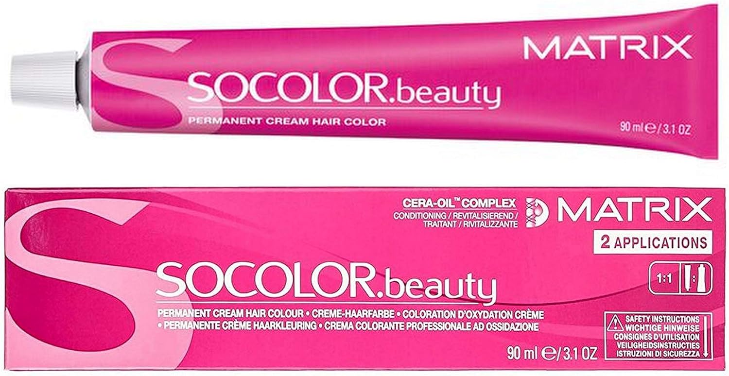 Matrix SoColor Beauty Hair Colour, 7AV Medium Blonde Ash Violet 90 ml ...