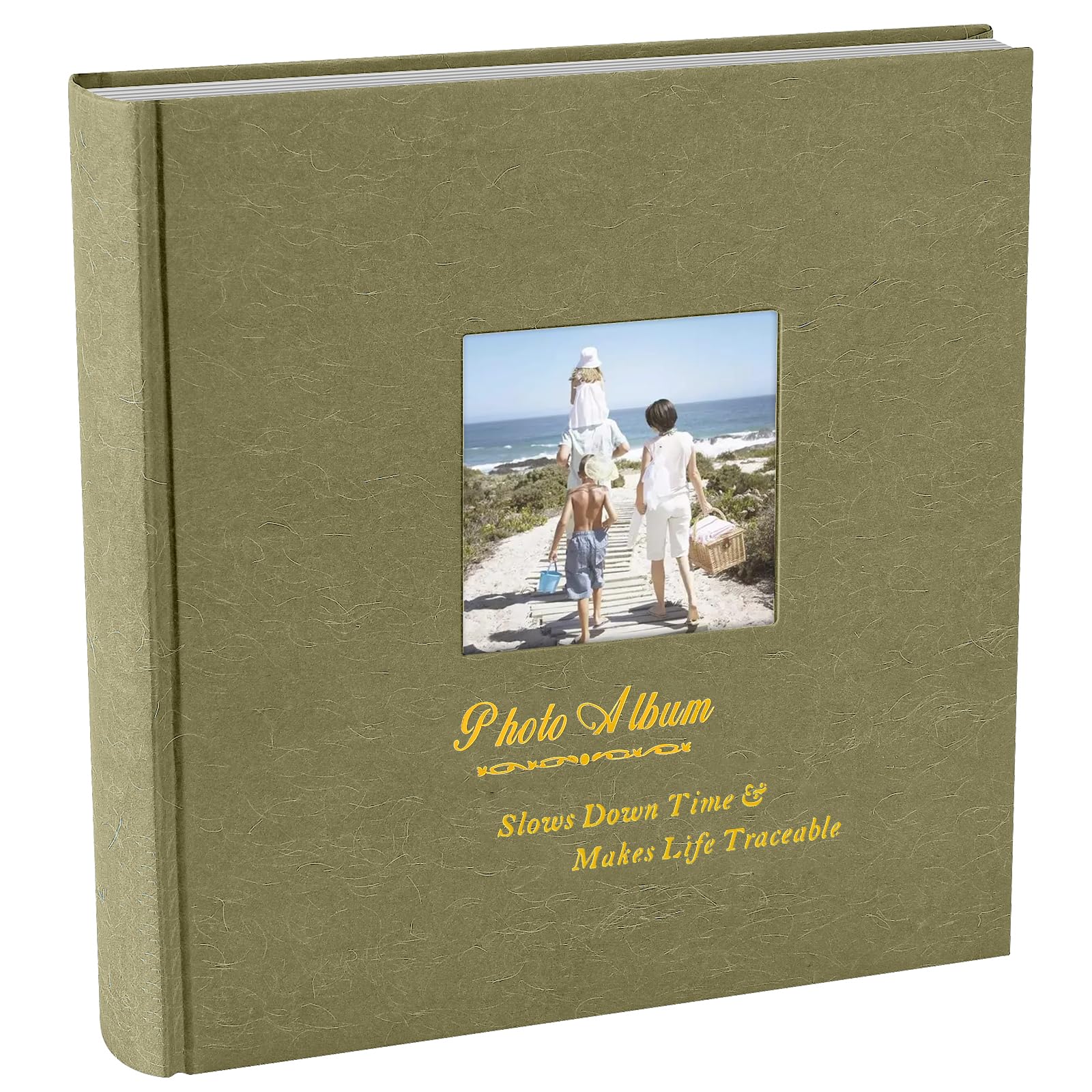 Photo Albums 6x4 slip in, Photo Album 200 Pockets, Memo Photo Book ...