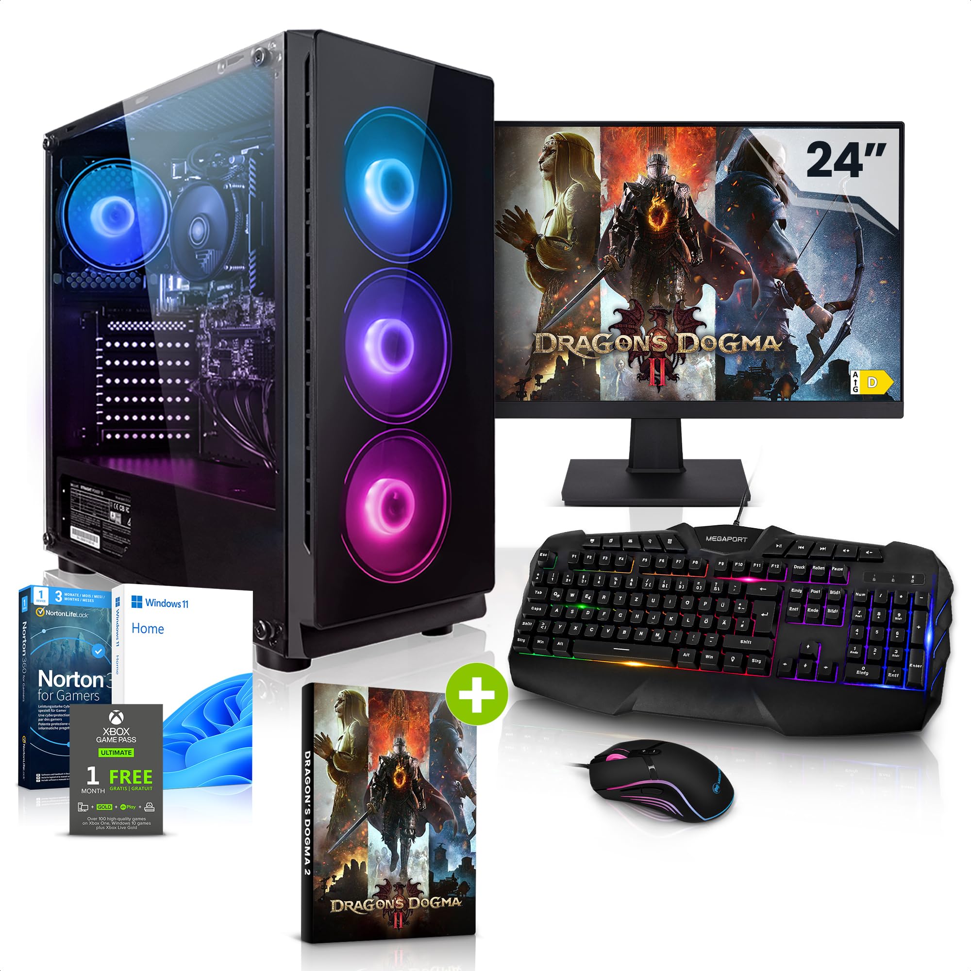 Mua Megaport Complete Set Gaming PC Bison Intel Core i5-14400F Windows ...